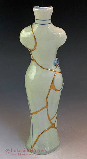 Kintsugi Art Sale Gallery | Buy Kintsukuroi Gold Repaired Pottery